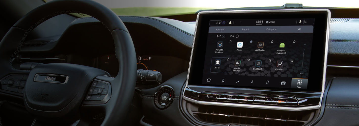 Technology | New Jeep® Compass | Jeep® UK