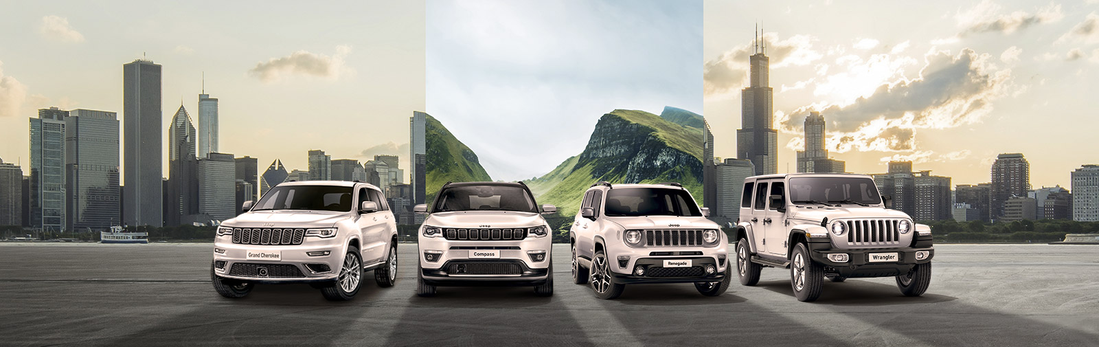 SUV Cars, Crossover & 4x4 Vehicles | Jeep® UK