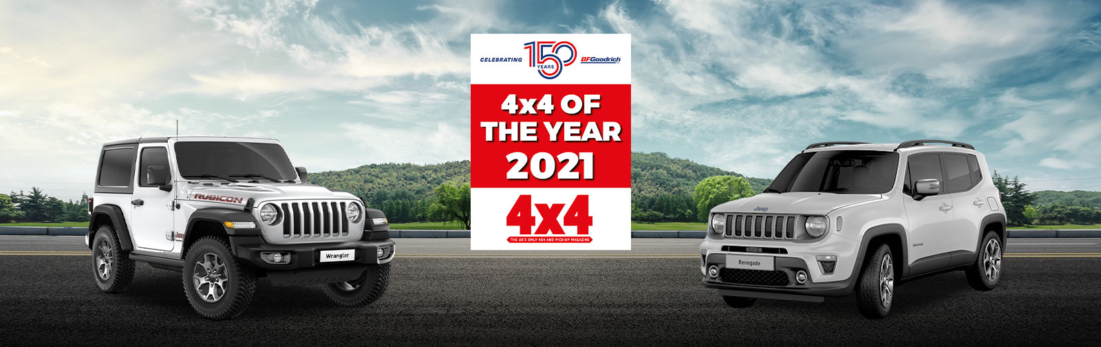 4X4 of The Year Awards | SUV & 4x4 Models | Jeep® UK