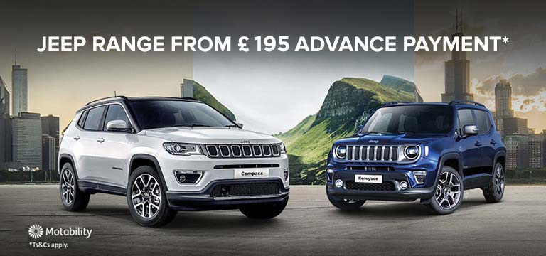 Jeep Motability | From Nil Advance Payment | Jeep® UK