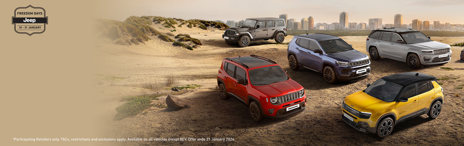 Buy Jeep® SUV Cars, 4x4 Models & Accessories Online | Jeep® UK