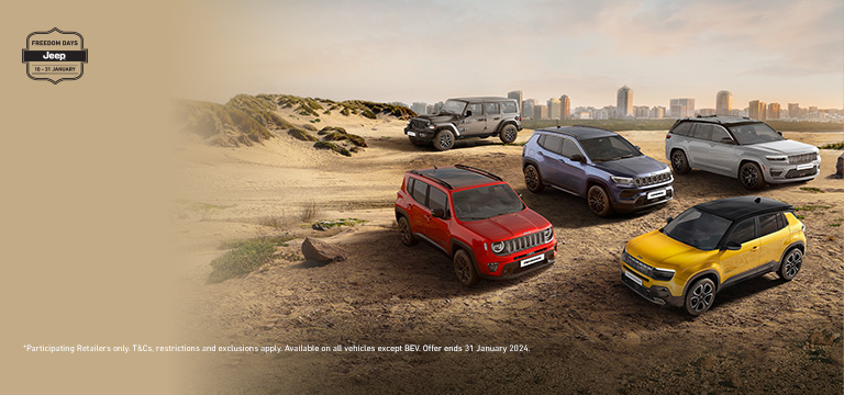 Buy Jeep® SUV Cars, 4x4 Models & Accessories Online | Jeep® UK